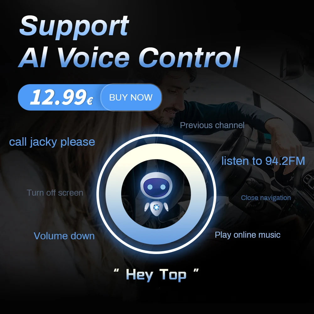 Mp5 плейър, за Audi A5, 2GB, 32GB, 4 Core, GPS, 2Din, Wifi, 4x60, черен ...