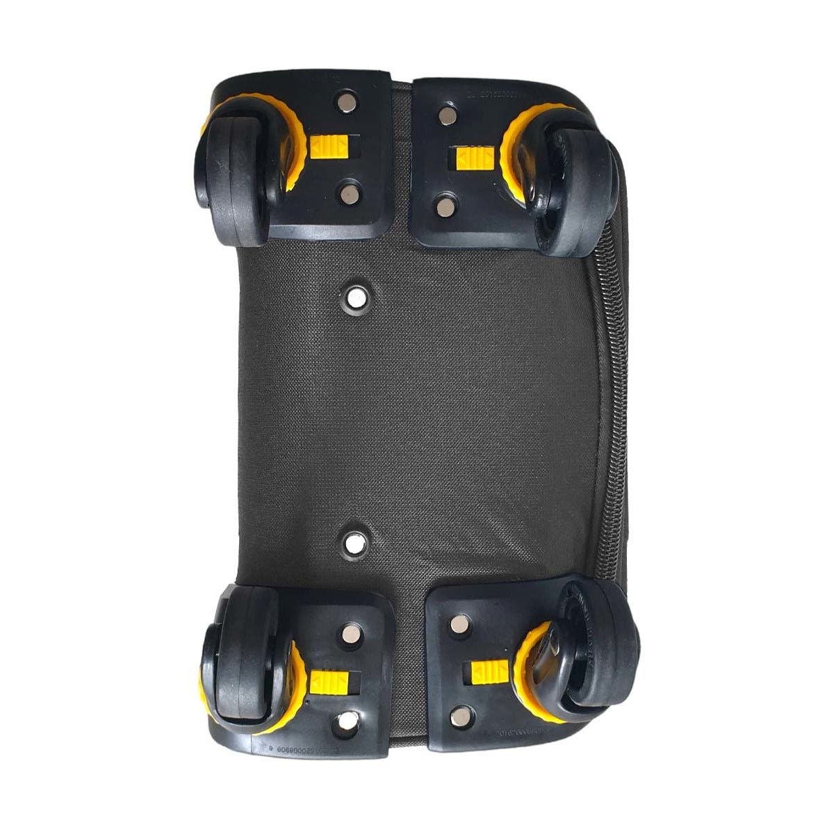 Troler de calatorie, din textil, patru roti, 20x30x40cm, gri - eMAG.ro