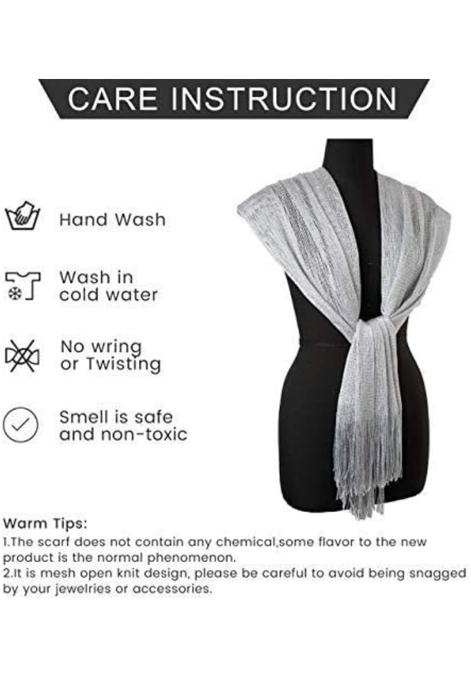 Esarfa tip sal din Sifon, eleganta, neagra, 50CM*210CM - eMAG.ro