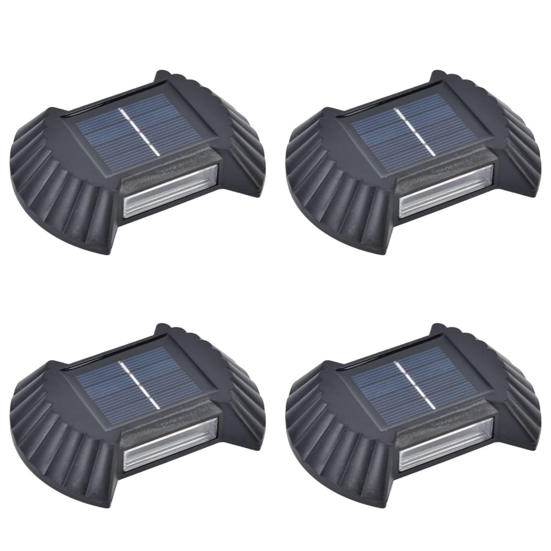 Set 4 x Lampi Solare LED Bidirectionale Dalas pentru Pereti, Scari ...
