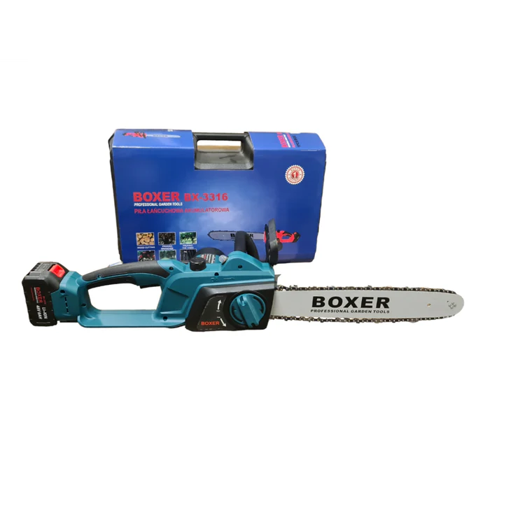 Drujba electrica cu 2 acumulator Cu lama de 40cm SISTEM UNGERE 1850w ...