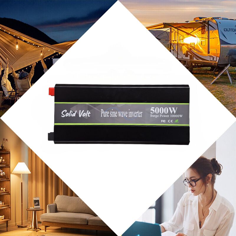 Invertor sinus pur 48 V- 220V, 5000W putere continua cu 10000 putere de ...