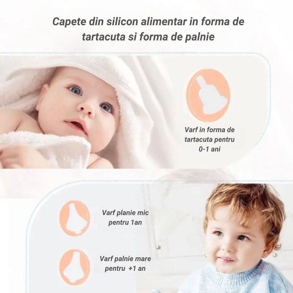 Aspirator nazal pentru copii si bebelusi YOTEP, Electric, Portabil, 3 ...