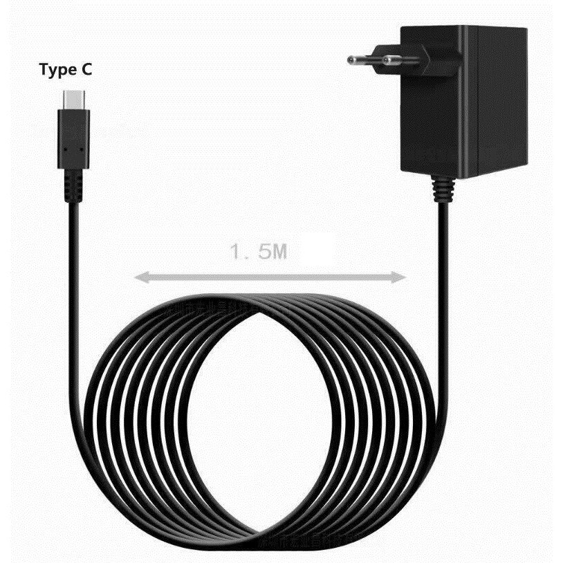 Зарядно устройство USB-C Type-C Socket Fast Charger за Nintendo Switch ...