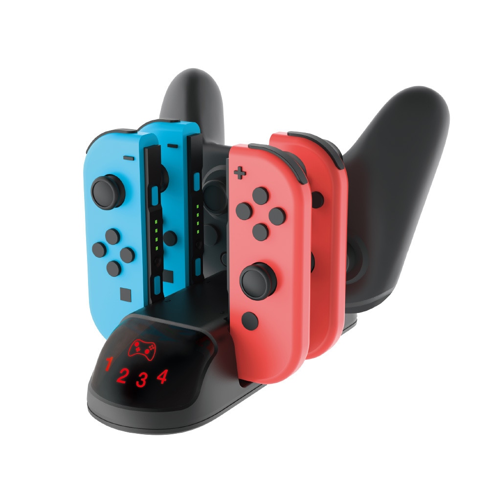 Dock 5in1 statie incarcare Nintendo Switch incarcator pentru joy-con si ...