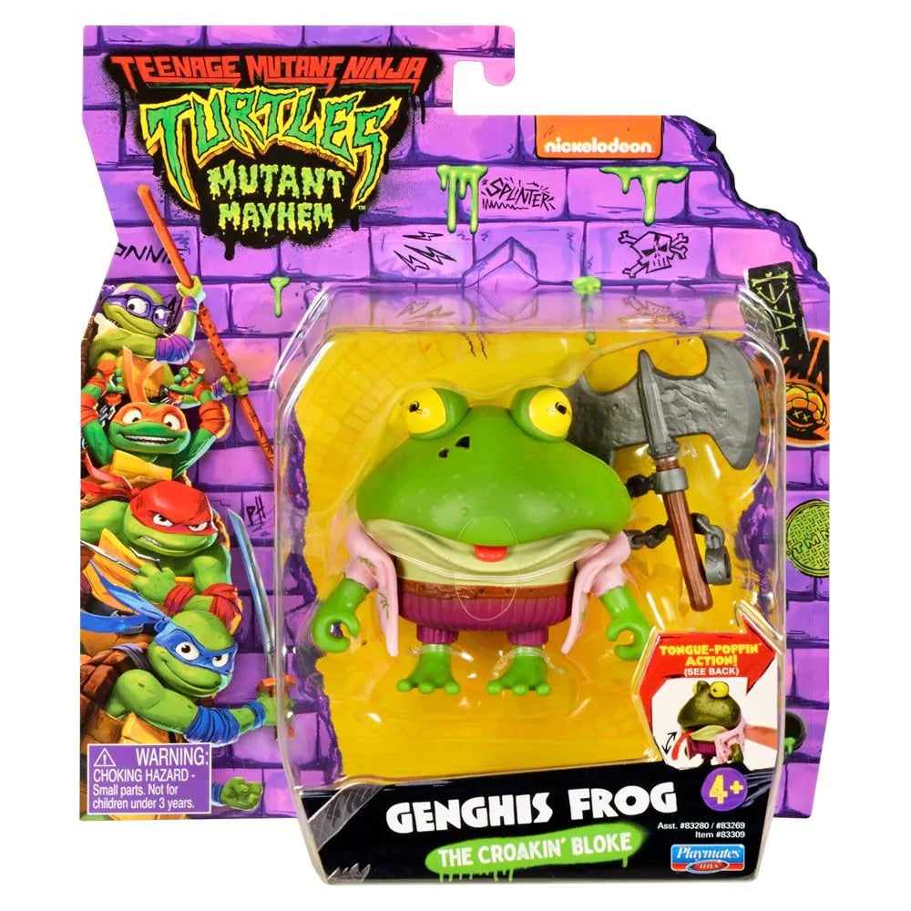 Figurina, Teenage Mutant Ninja Turtles, Haos total, Broasca Genghis, 11 ...
