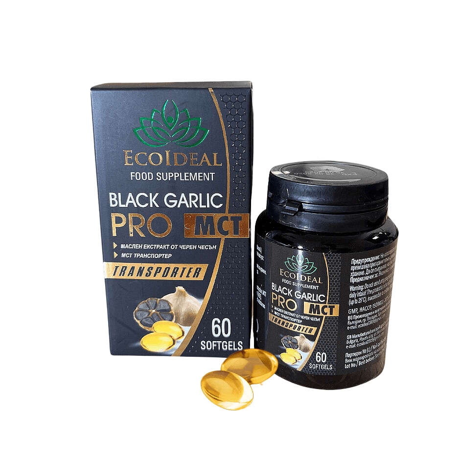 Set 60xCapsule suplimente, Ecoideal, Gel, Usturoi - eMAG.ro