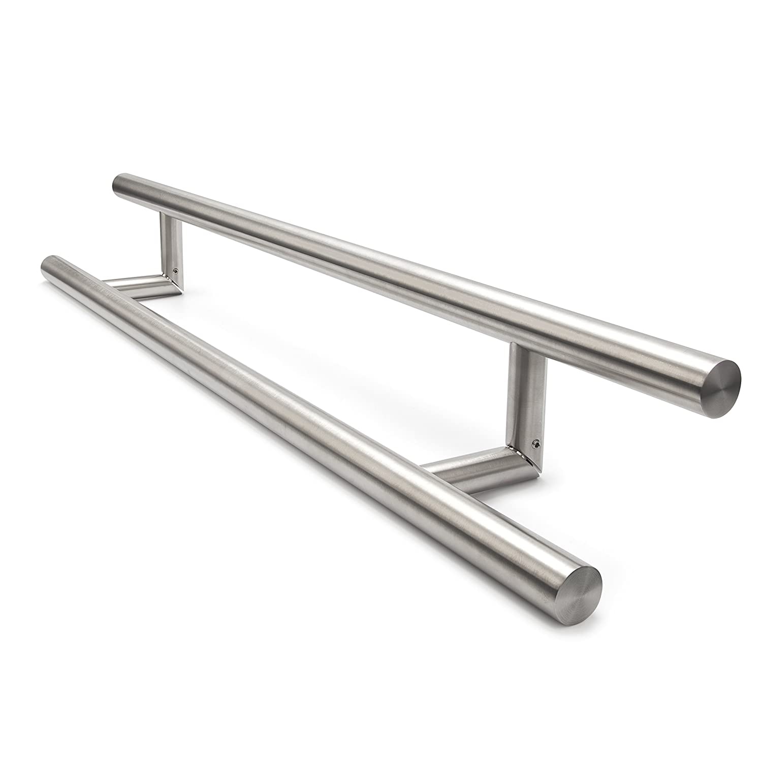 Set maner tragator inox usa exterior, lungime bara 500 mm, interax 300 ...