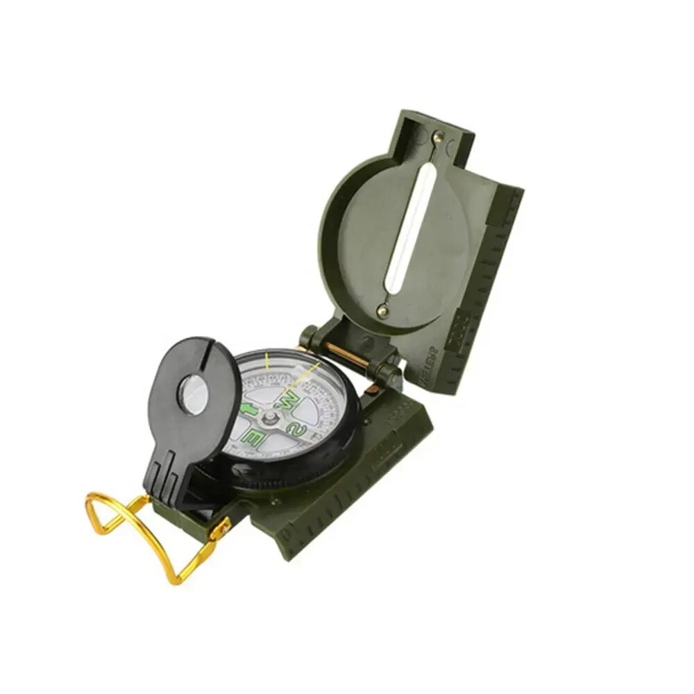 Set Busola metalica GBP-Compass si Amnar pentru Camping, drumetie ...