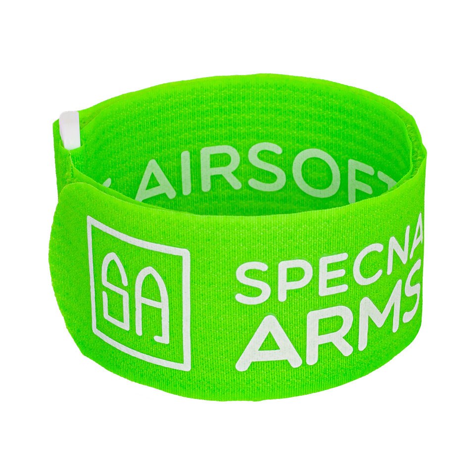 Banderola Brat Airsoft Team-Armband 50cm Velcro Verde Specna Arms - eMAG.ro