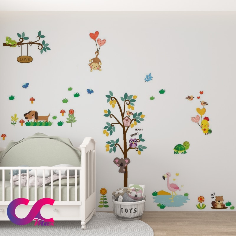 Sticker Decorativ Autoadeziv CCmax pentru camera copilului, scoala sau ...