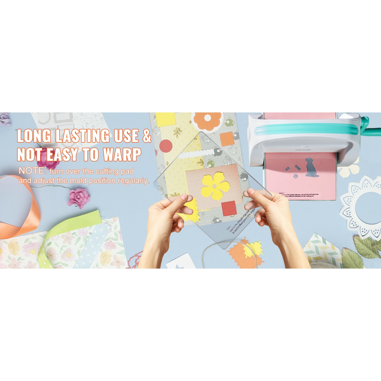 Masina de taiat/embosat, Vevor, 16 cm, Multicolor - eMAG.ro