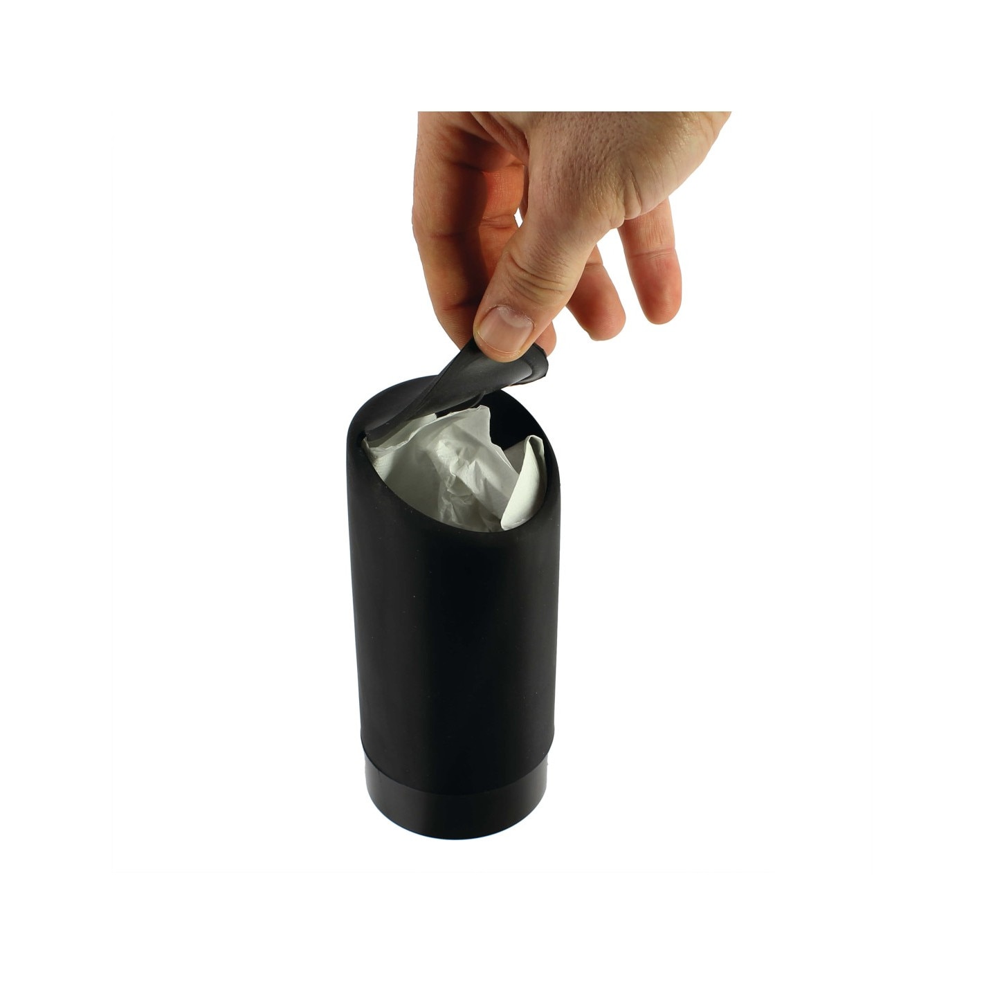 Mini Cos de gunoi portabil din silicon CAR+ - eMAG.ro