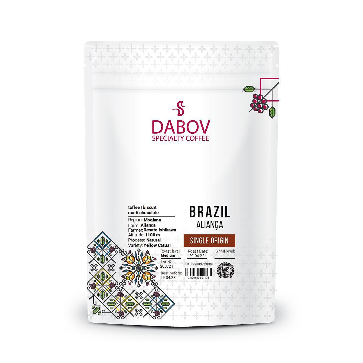 Кафе на зърна Dabov Specialty Coffee Алианса, 1кг - eMAG.bg