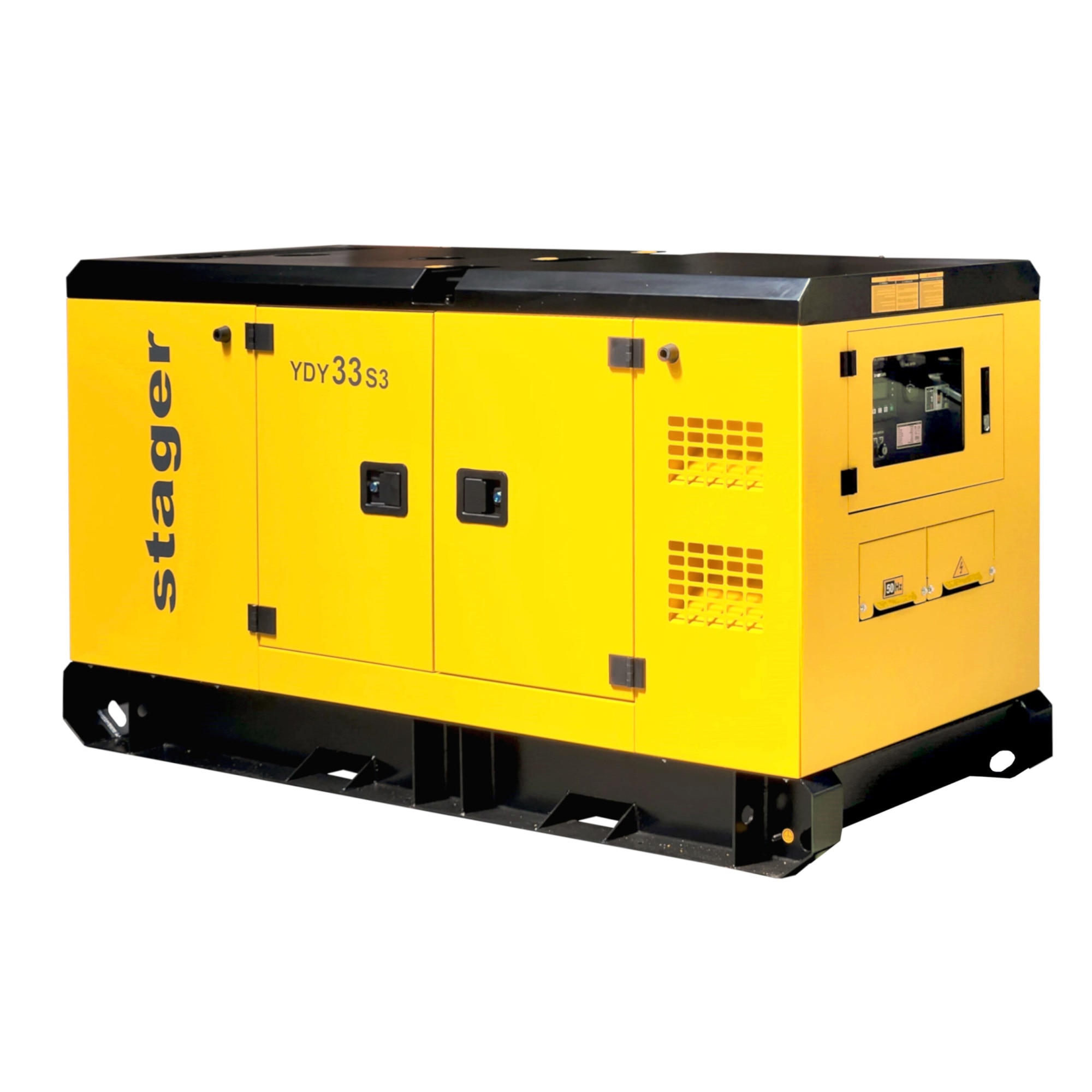 Generator insonorizat 33kVA, 43A, 1500rpm, trifazat, diesel Stager ...