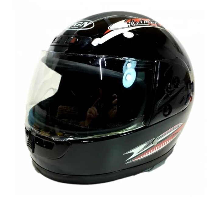 Casca scuter Full Face Safe Neagra PTC - eMAG.ro