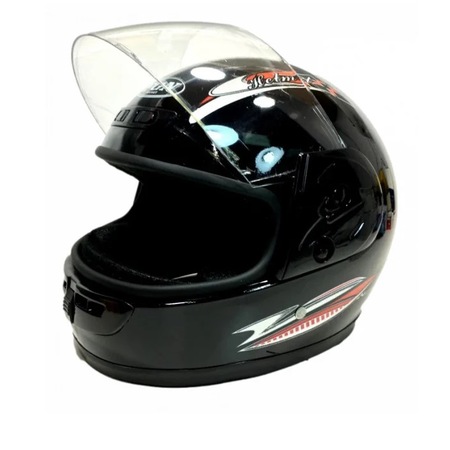 Casca scuter Full Face Safe Neagra PTC - eMAG.ro