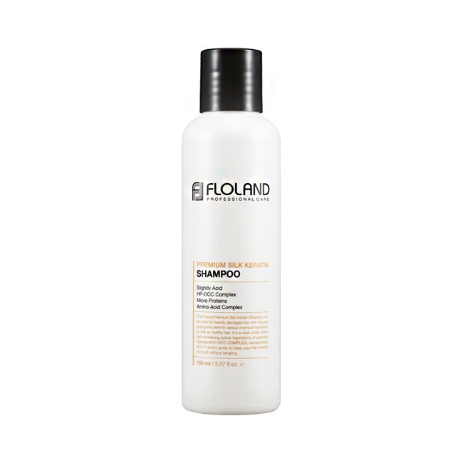 Шампоан за коса, Floland, 150 мл, с коприна и кератин - eMAG.bg
