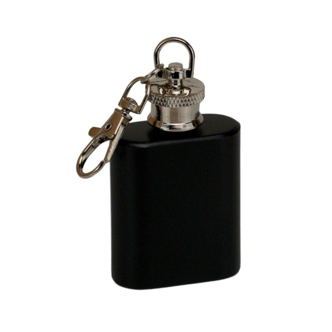 Plosca metalica breloc, Army Black, negru, 30 ml, OnemisFlot - eMAG.ro
