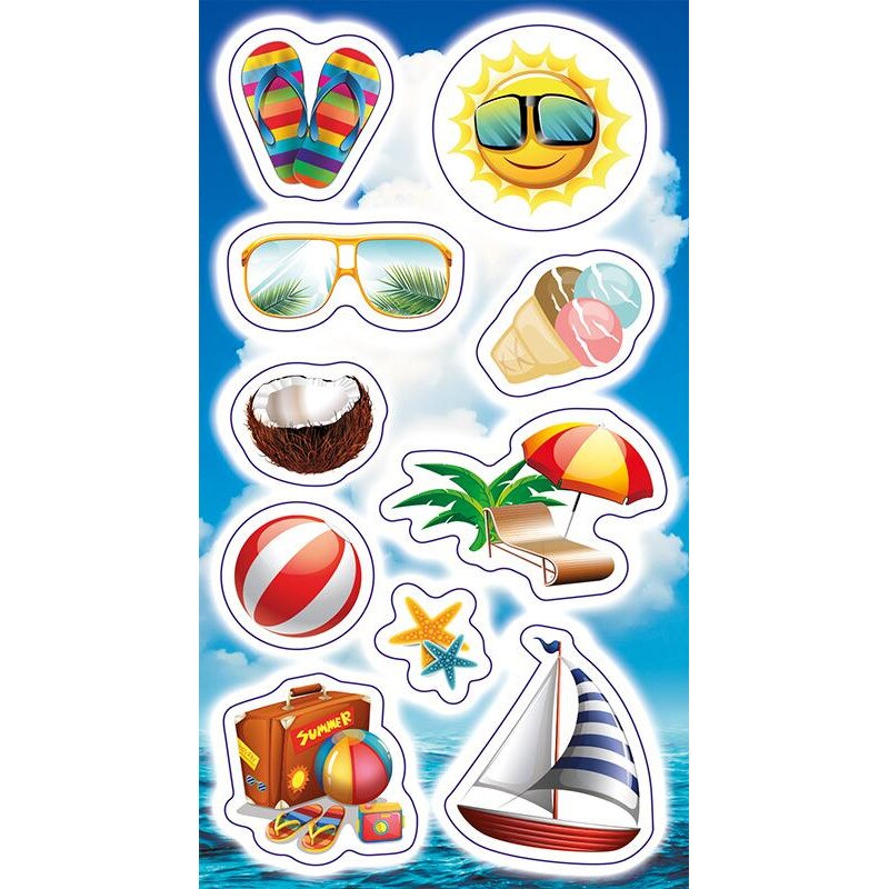 Autocolante de vara, Ranok-Creative, Multicolor - eMAG.ro