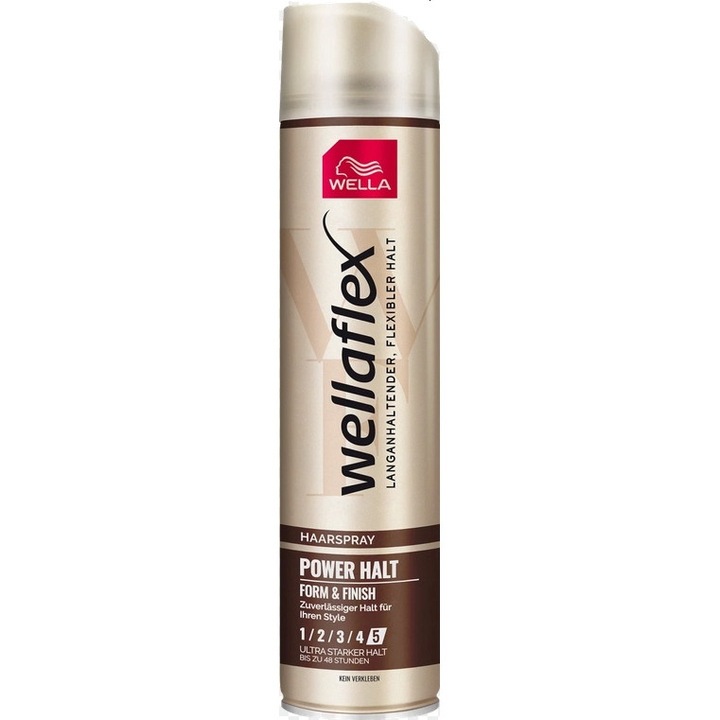 Lac de par, Wella Flex Form & Finish, fixare ultra-puternica, protectie ...