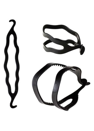 Ac pentru par, ZakupyTV, Plastic, Negru - eMAG.ro