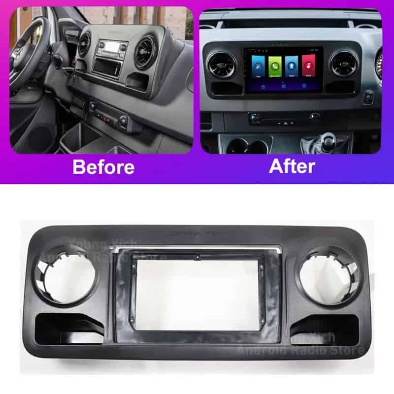 Mercedes Sprinter Dedicated GPS Navigation (2018-2022) с Android - 8 ...