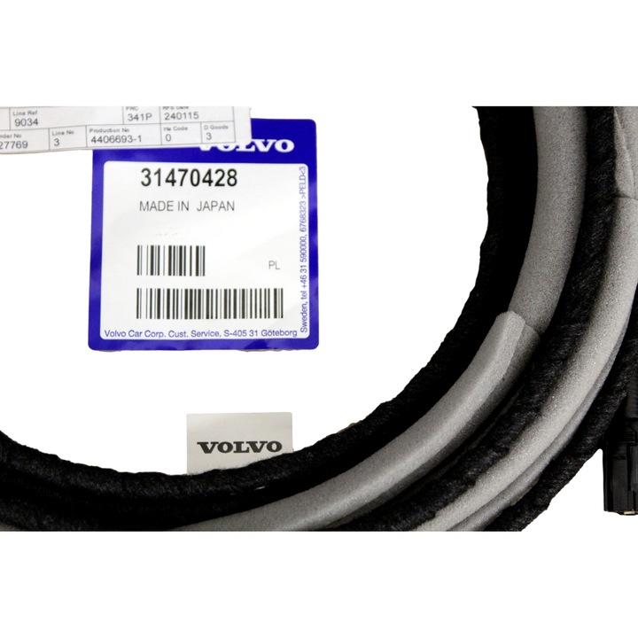 Cablu camera spate, Volvo, Negru - eMAG.ro