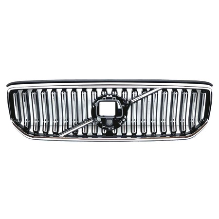 Grila bara fata Inscriptie, Volvo, Argintiu - eMAG.ro