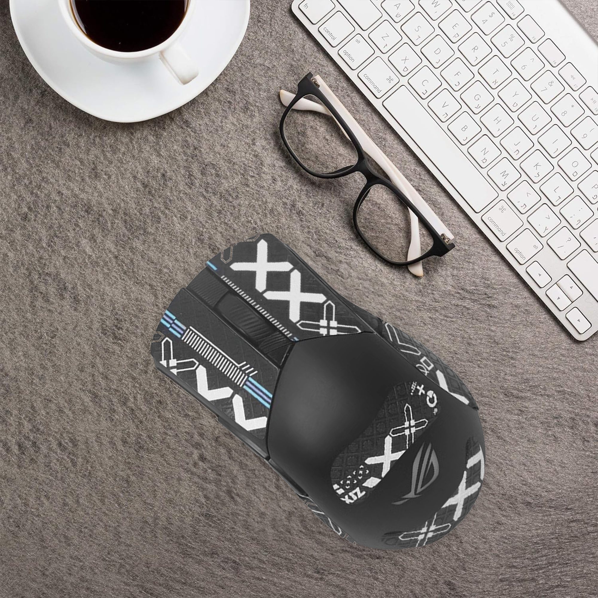 Sticker decorativ PadForce de protectie pentru Mouse ASUS ROG Gladius ...