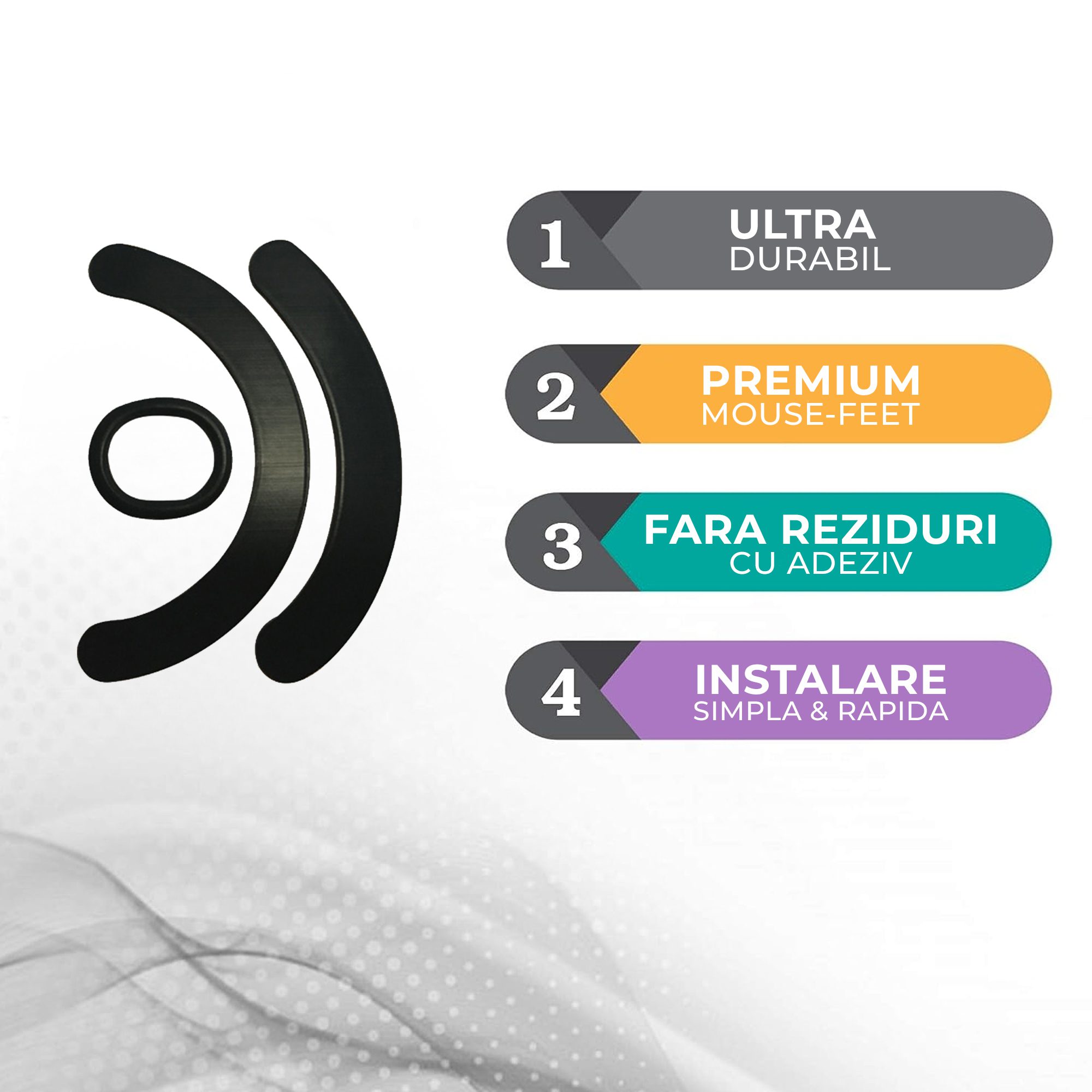 Talpa autoadeziva de schimb pentru Mouse Logitech G403, G603, G703 ...