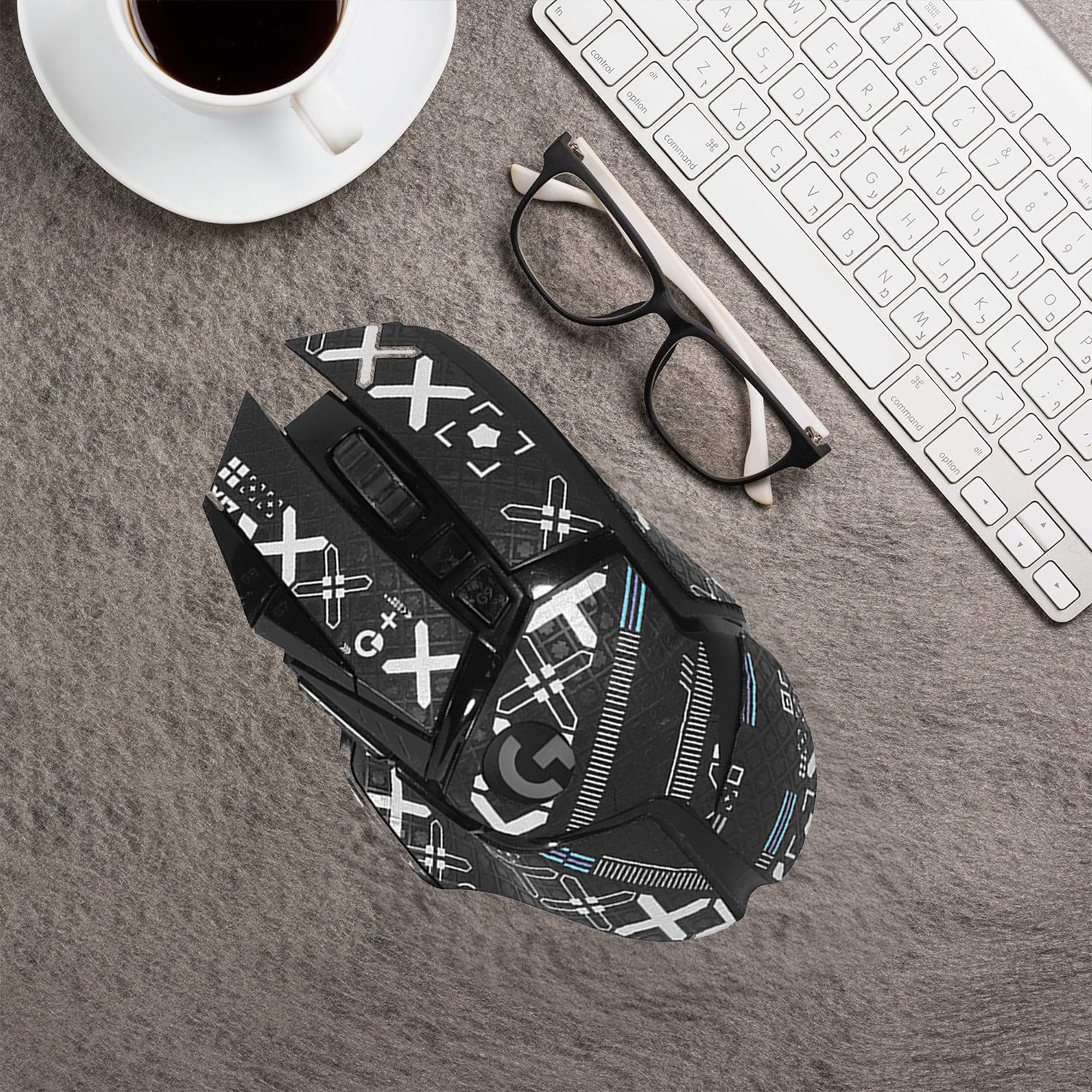 Sticker decorativ PadForce de protectie pentru Mouse Logitech G502 ...