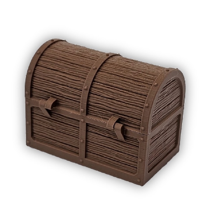 Cufar de comori cu 3 chei, mic, maro - eMAG.ro