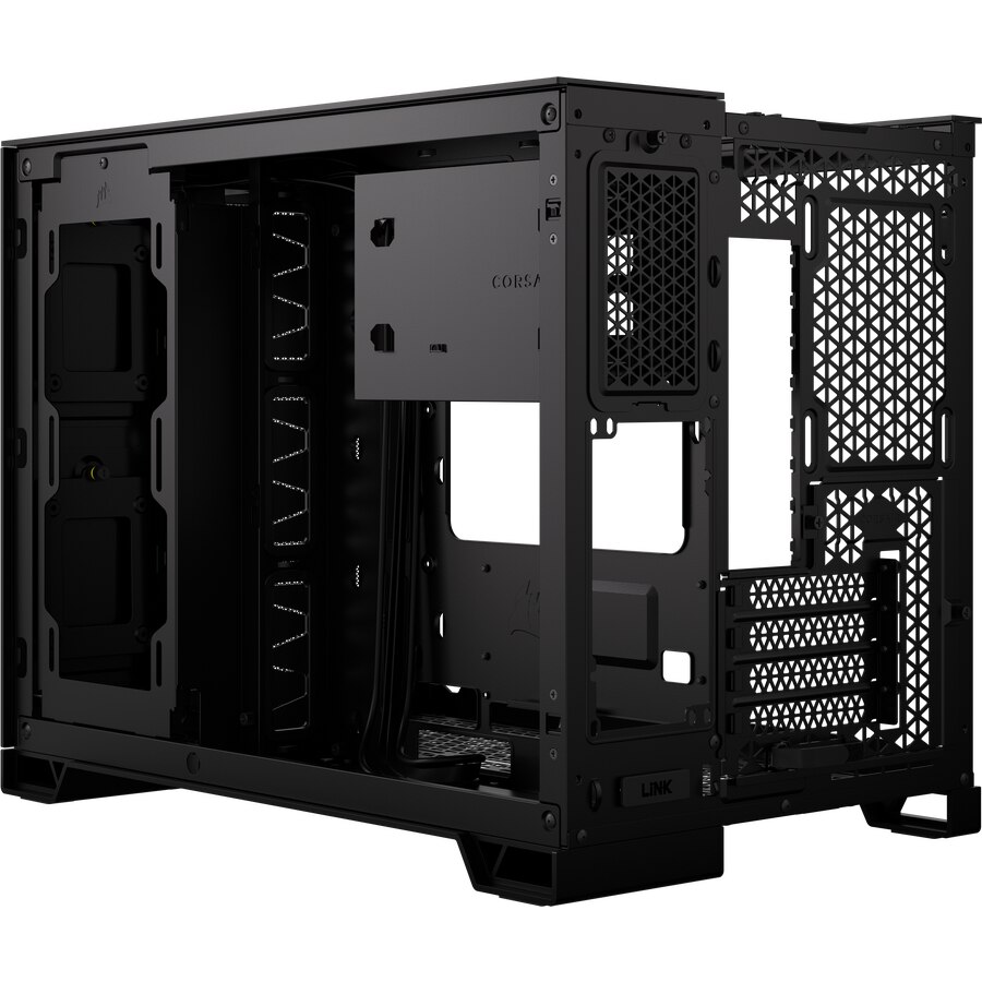 Carcasa Corsair 2500D AIRFLOW, Tempered Glass, Micro-ATX, Negru - eMAG.ro