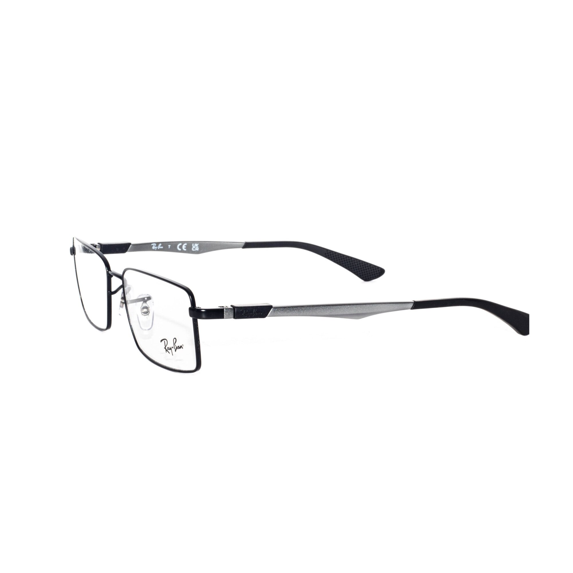 Rame ochelari de vedere unisex Ray-Ban RX6275 2503, Rectangular, Negru ...