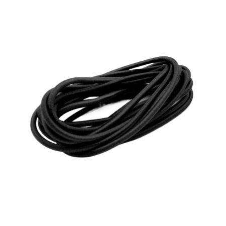 Set elastic rotund, Grosime 5 mm, Lungime 10 m, Negru - eMAG.ro