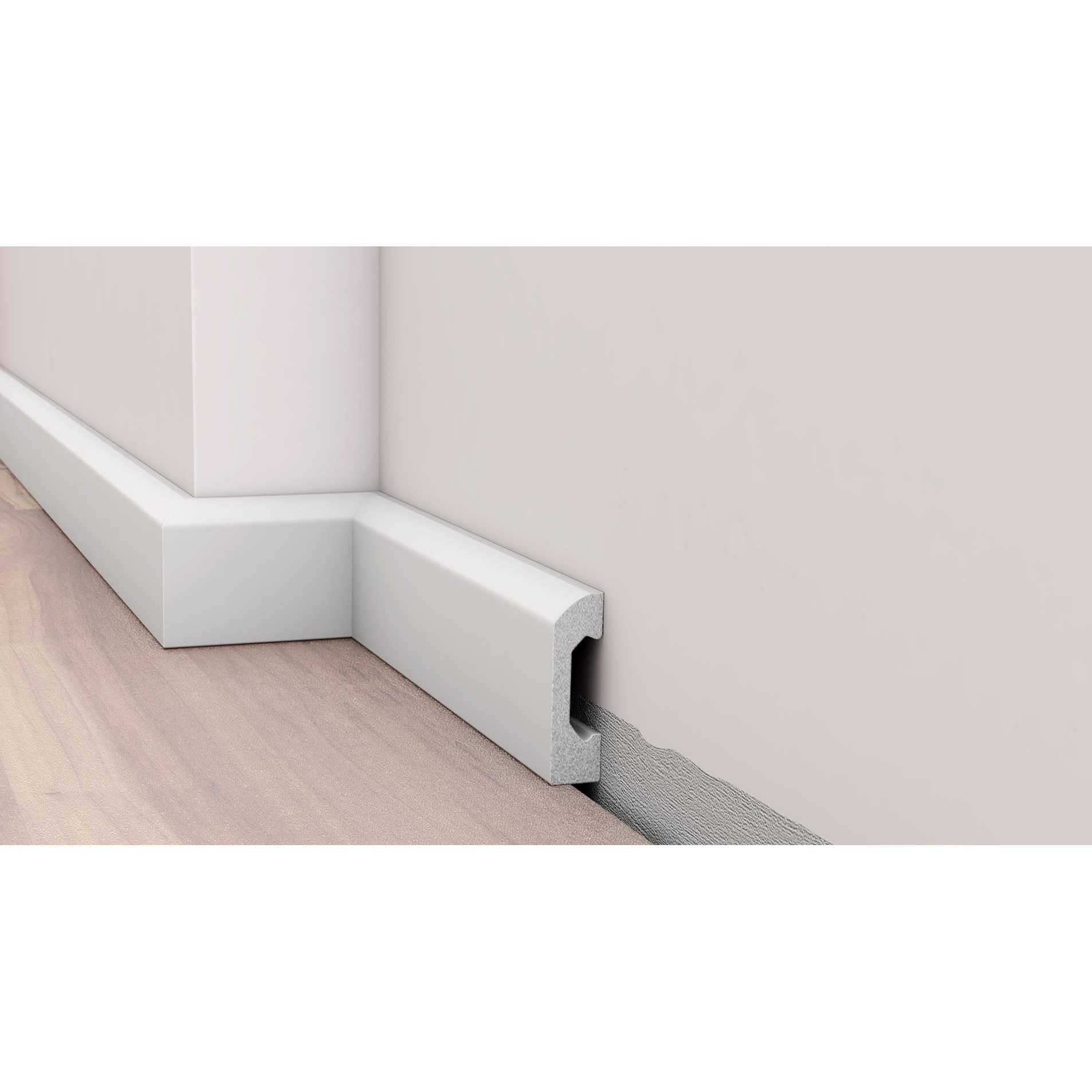 Brau/plinta DP3 decorativ din duropolimer 4.95x1.4x200cm - eMAG.ro