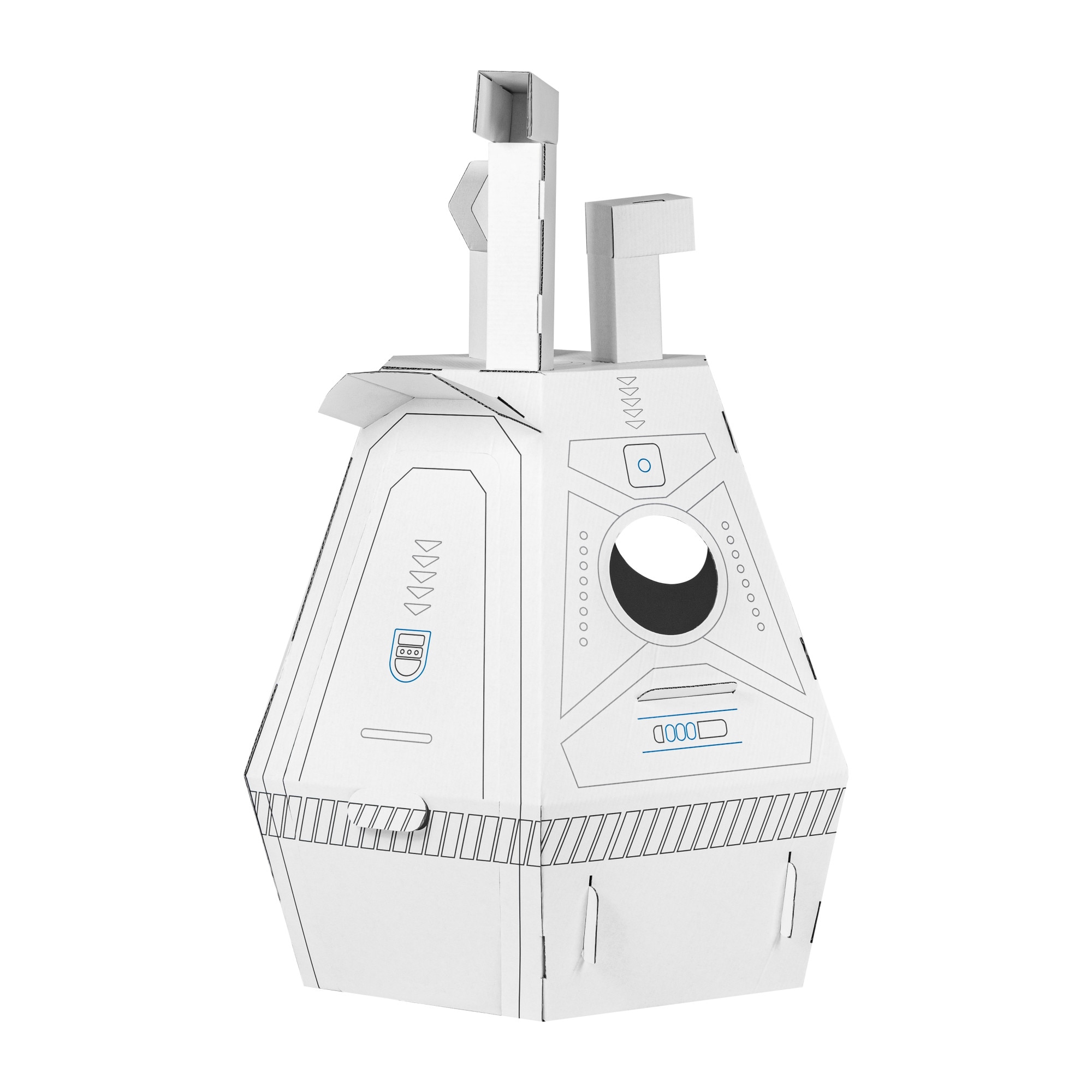 Capsula spatiala de colorat pentru copii 3D - eMAG.ro