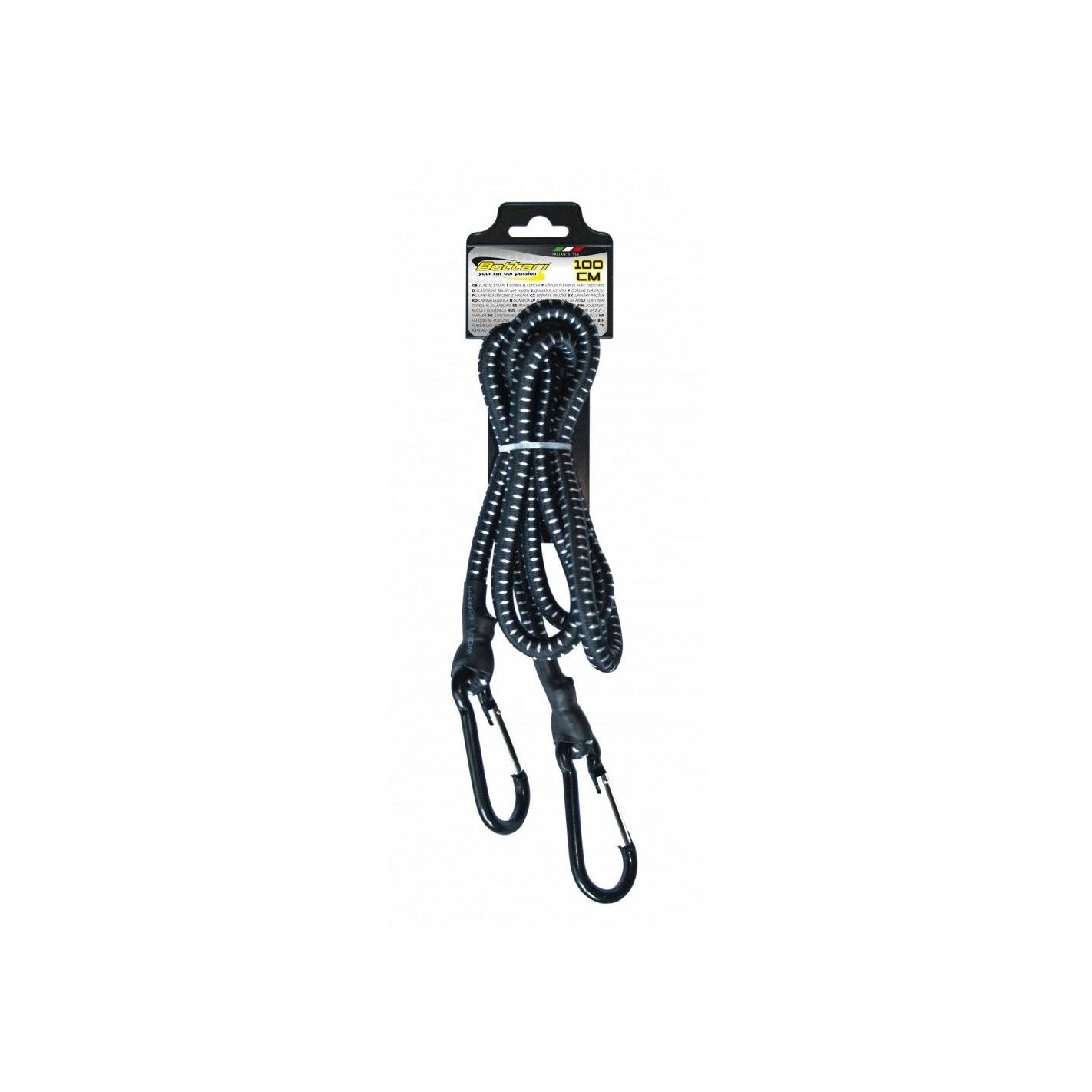 Coarda elastica cu carabina Bottari, 100 CM - eMAG.ro