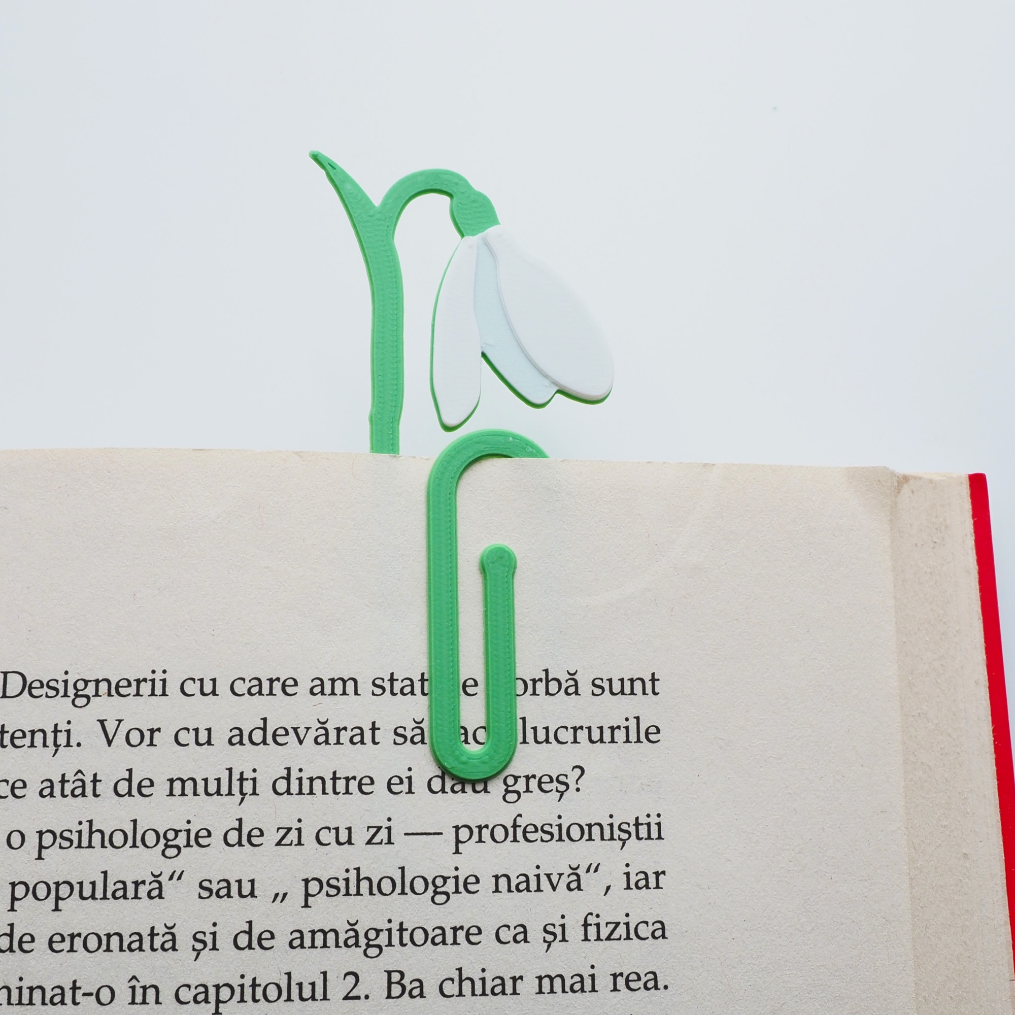 Semn de carte - Ghiocel 80x30mm - eMAG.ro