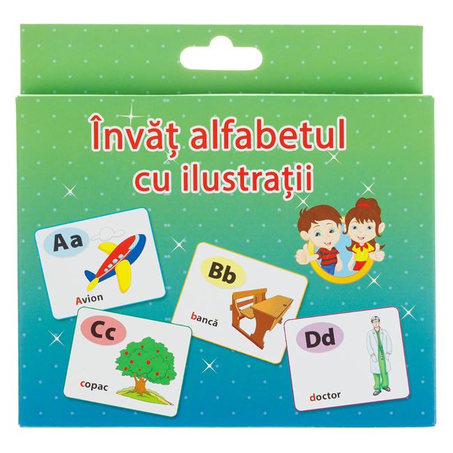 Cartonase Educative Alfabetul cu Imagini - eMAG.ro