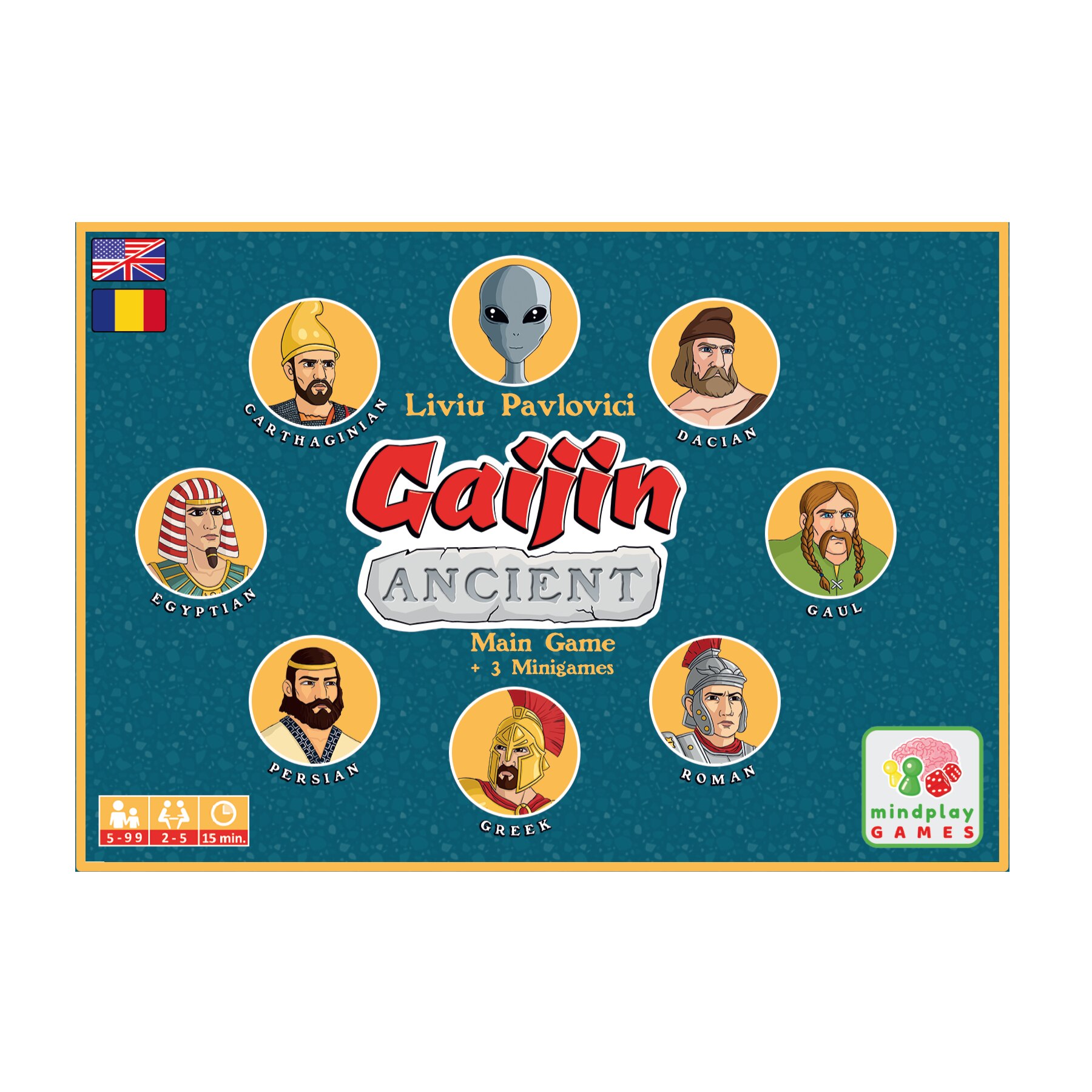 Joc de societate, Mindplay Games, Gaijin Antic, Joc principal + 3 Mini ...