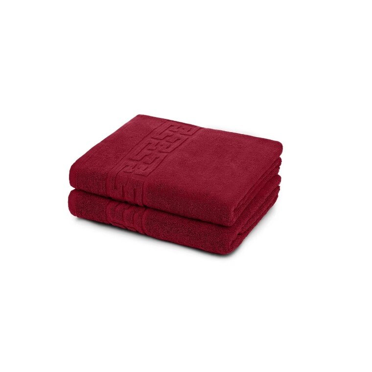 Set 1 prosop baie 70 x 140 si 1 prosop de fata 50 x 90, 550g, hotelier ...