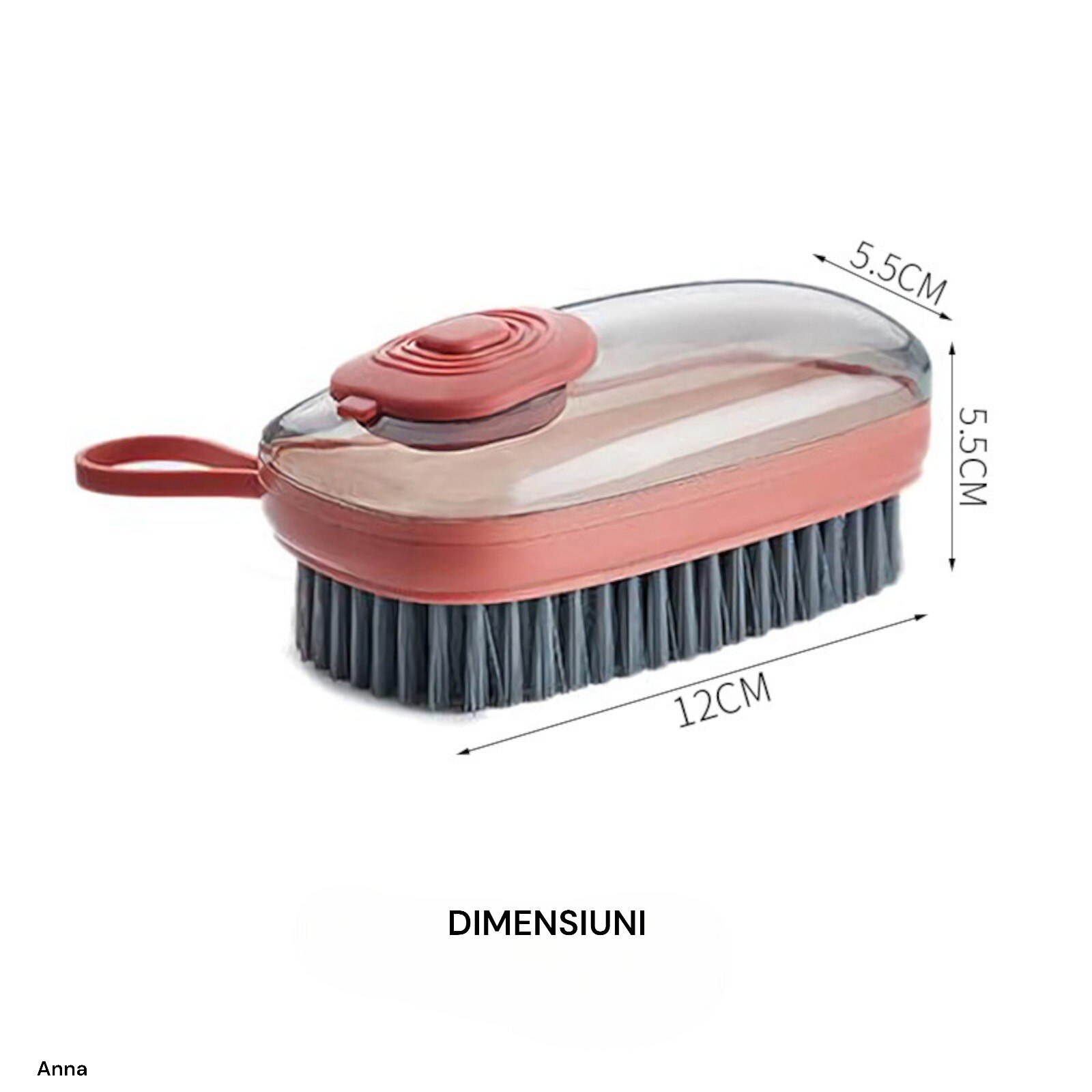 Perie par moale, rezervor detergent, dozator la deget, ergonomica ...