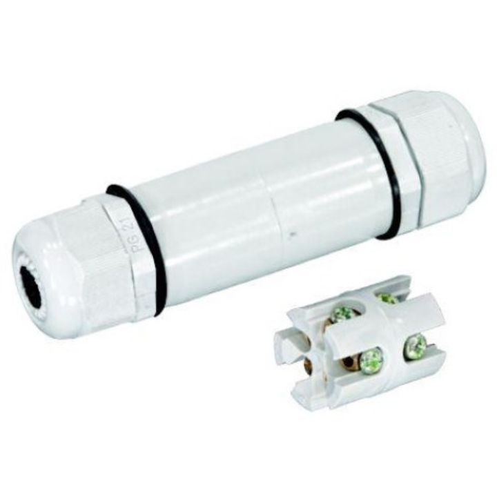 Conector cablu, Pawbol, 124 mm, Alb - eMAG.ro