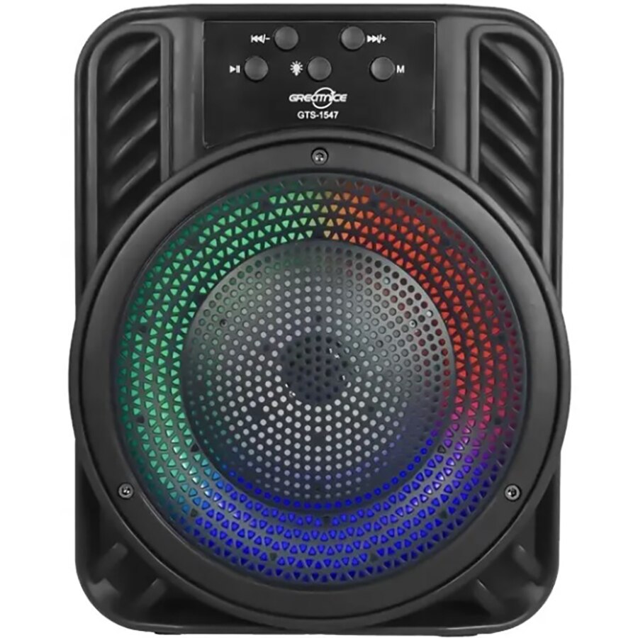 Boxa Portabila, Wireless, Efect de Iluminare RGB, cu USB si Card Micro ...