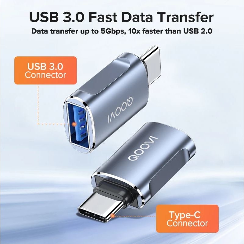 Adaptor USB la USB Type-C, Universal, Incarcare rapida - eMAG.ro