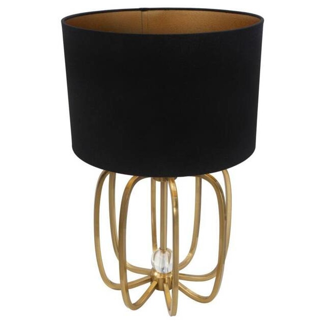 Veioza cu baza aurie, 38 cm - eMAG.ro