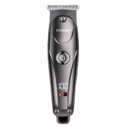 Професионален тример и самобръсначка за коса и брада, GEEMY GM6710 цифров дисплей, 600 mA ...