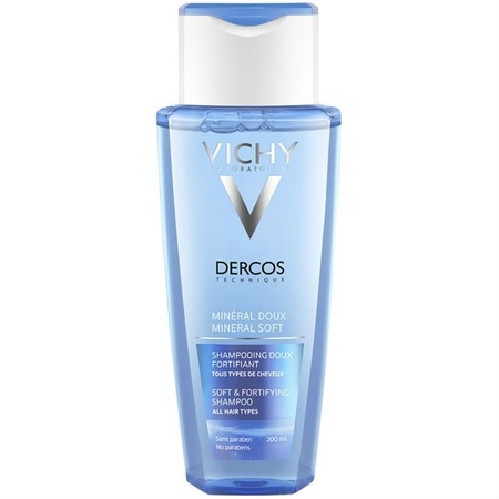 Sampon fortifiant cu apa termala, Vichy Dercos mineral, 200 ml - eMAG.ro